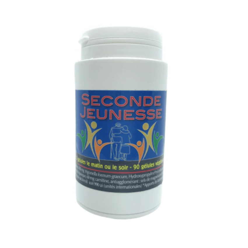 Seconde Jeunesse - 90 Gélules - Jade Recherche – Naturellement Bio