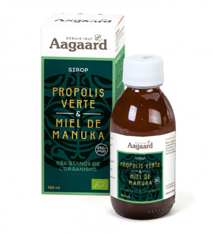 Propolis Verte Et Miel De Manuka - 150 Ml - Aagaard – Naturellement Bio