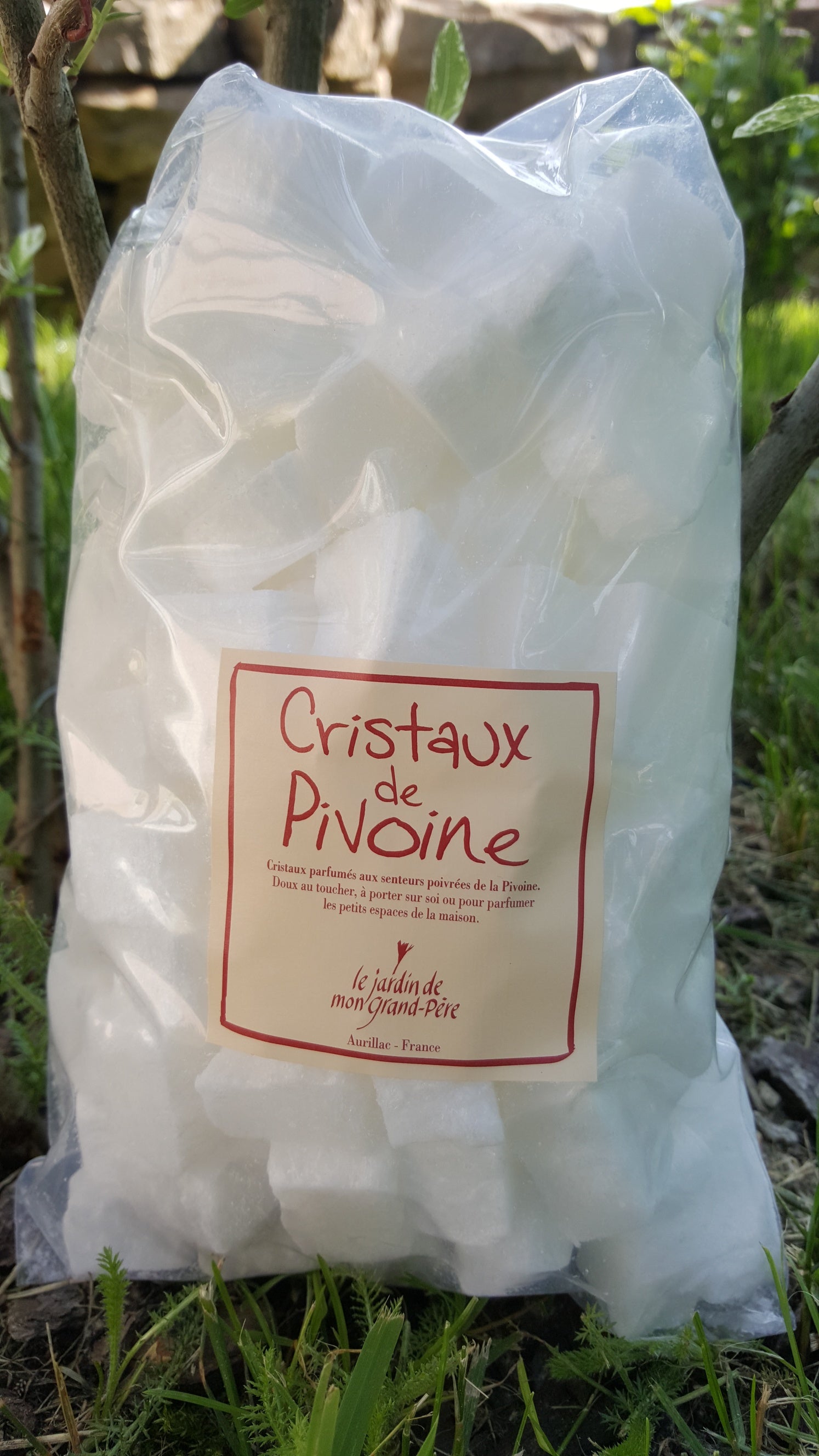 Cristaux De Pivoine - Jardin de mon Grand Père – Naturellement Bio