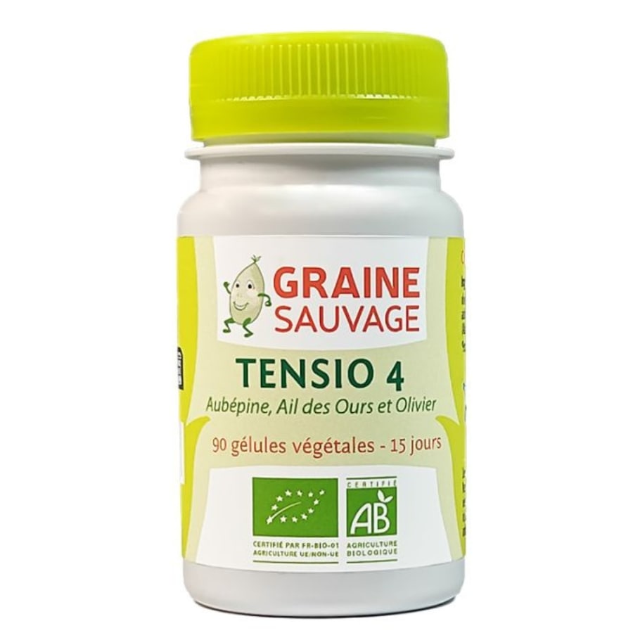 Tensio 4 Bio - Complément Tension Artérielle | Graine Sauvage